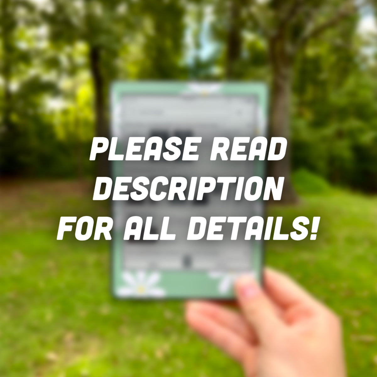 Custom Checkered Kindle Skin | Sloke Designs