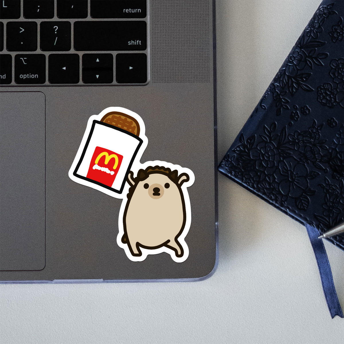 Hedgehog Sticker | Shop Die-Cut Stickers | Sloke Designs
